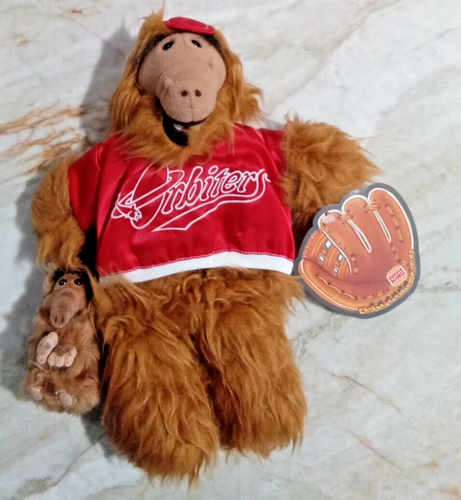 ALF 1988 Burger King 11" Orbiters Baseball Plush Hand Puppet Vintage ...