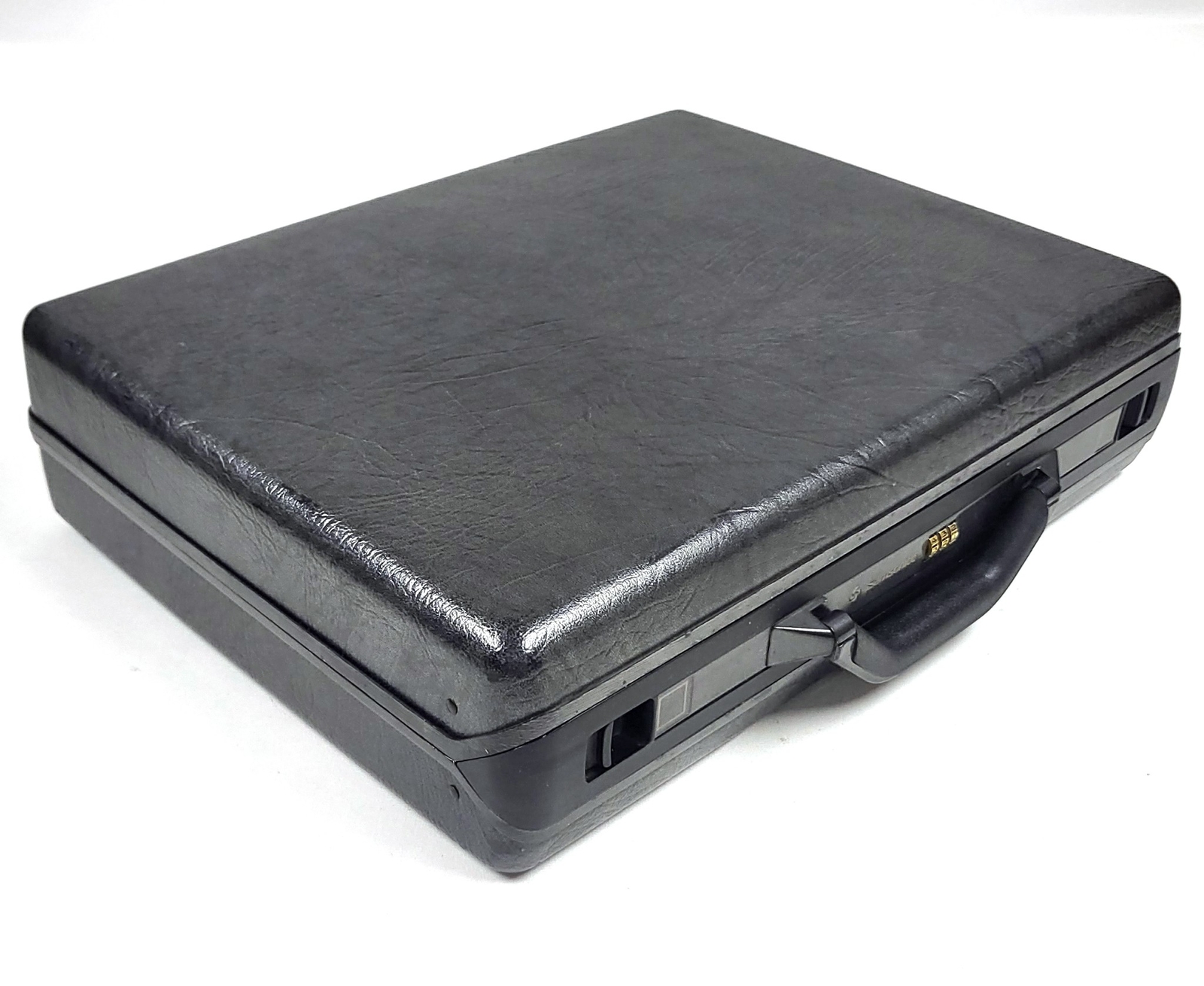 Vintage Samsonite Locking Briefcase Hardshell Faux Le… - Gem