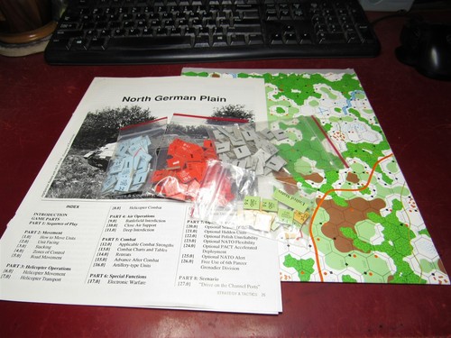 SPI: Strategy & Tactics: S&T 117: North German Plain: Game Only ...