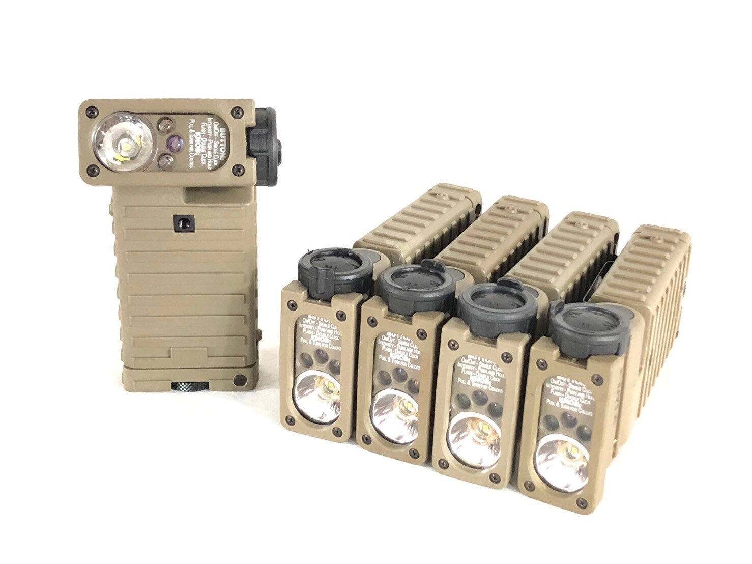 LED USMC Streamlight Sidewinder Military Tactical IR Flashlight 5pc | eBay