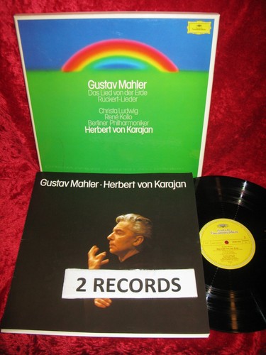 1975 GERMAN NM DGG 2707 082 STEREO Gustav Mahler - Christa Ludwig, René Kollo, B | eBay