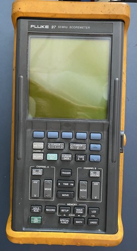 Fluke 97 Auto Scopemeter Dual Trace 50 MHz Oscilloscope *UNTESTED ...