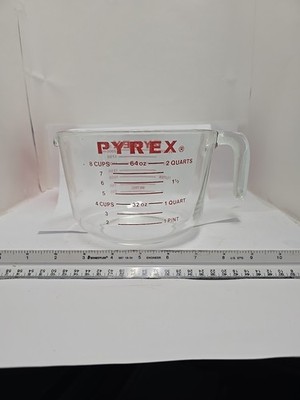 Vintage PYREX 8 Cup Glass Measuring Cup High-Quality Good Overall ...