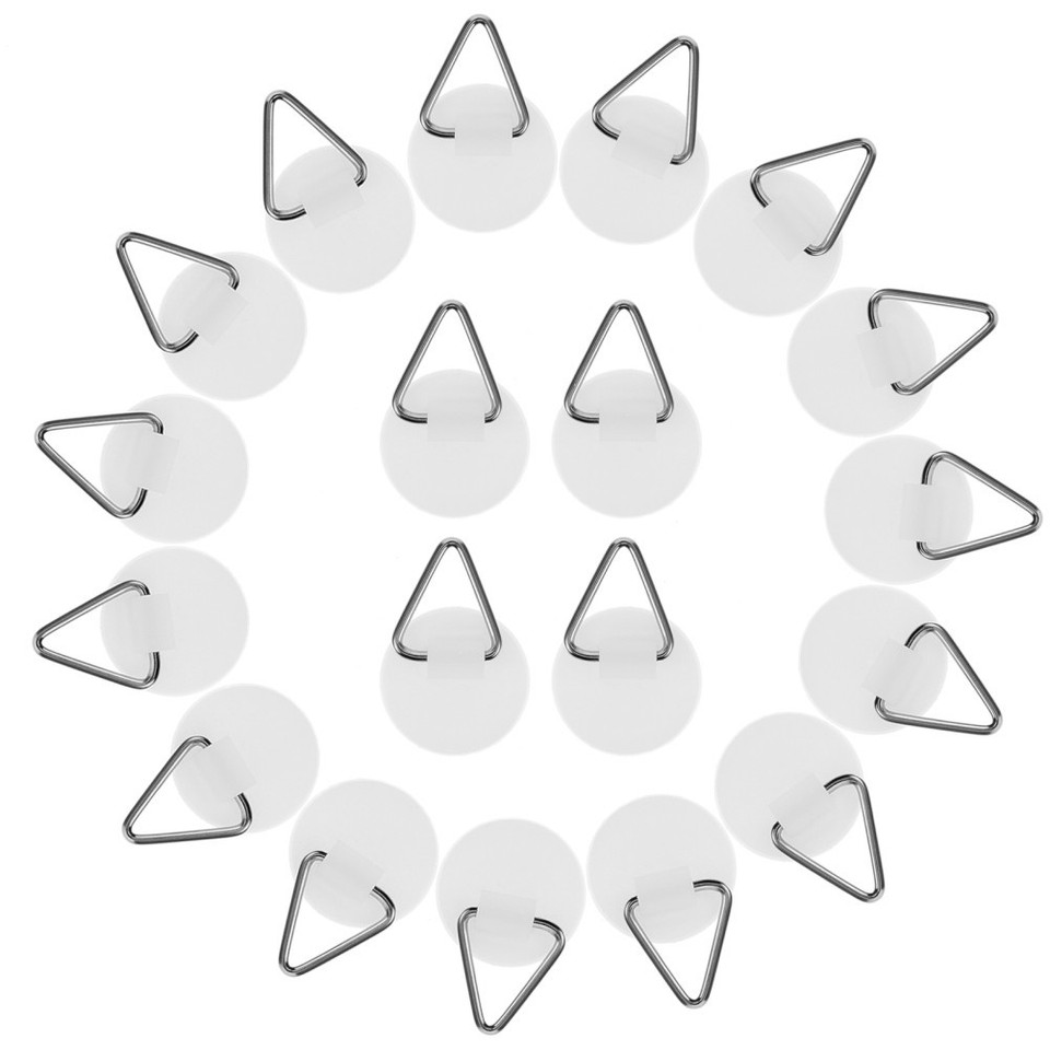 20 Pcs Plate Hangers for The Wall Invisible Sticky Board Hook | eBay ...