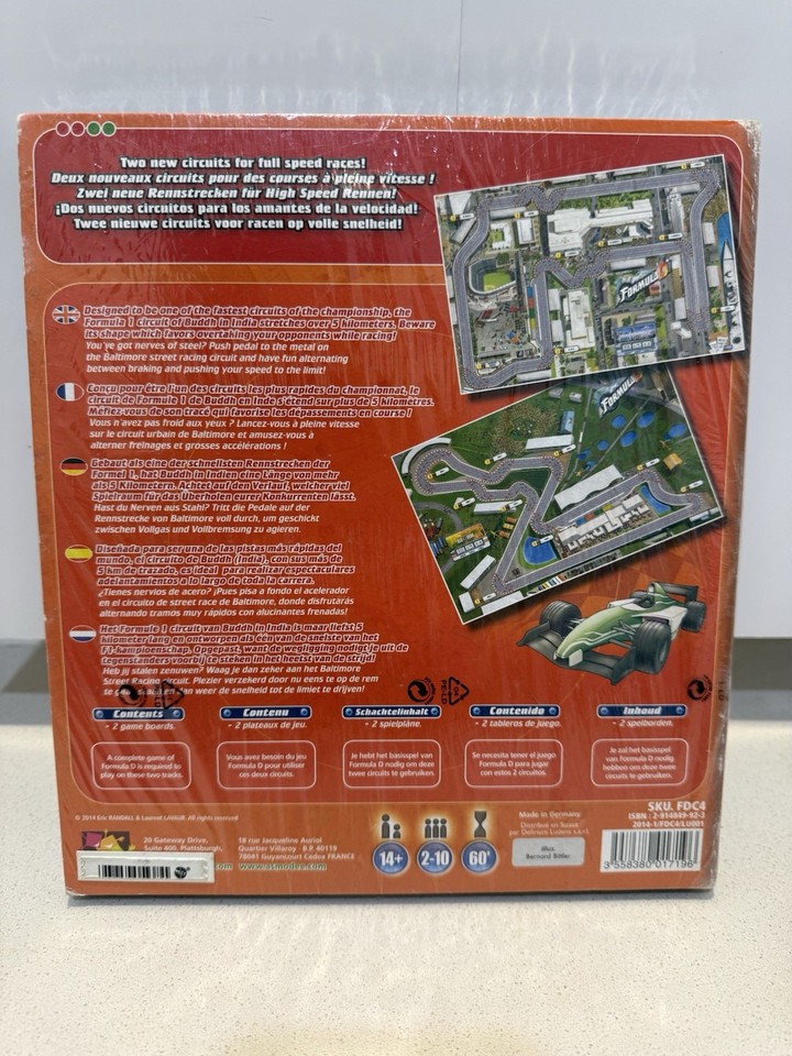 New-Formula D Board Game Expansion Track 4 Buddh/Grand Prix of ...