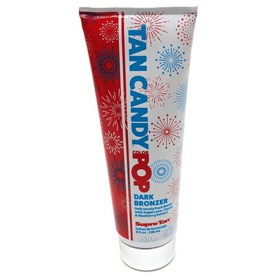 Supre Tan Candy Color Pop Dark Bronzer Deliciously Blend Tanning Lotion ...