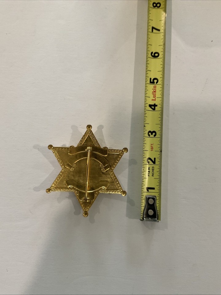 Chief Of Police Norris (State Of Illinois) Badge #1 Vintage ♨️♨️A2 ...