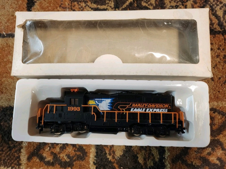 Harley-Davidson Eagle Express 90th Anniversary HO Diesel Train Engine ...