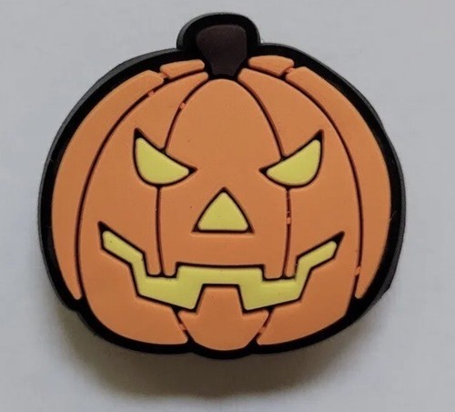 HALLOWEEN PUMPKIN Croc shoe Charm Jibbitz Jack O Lantern | eBay