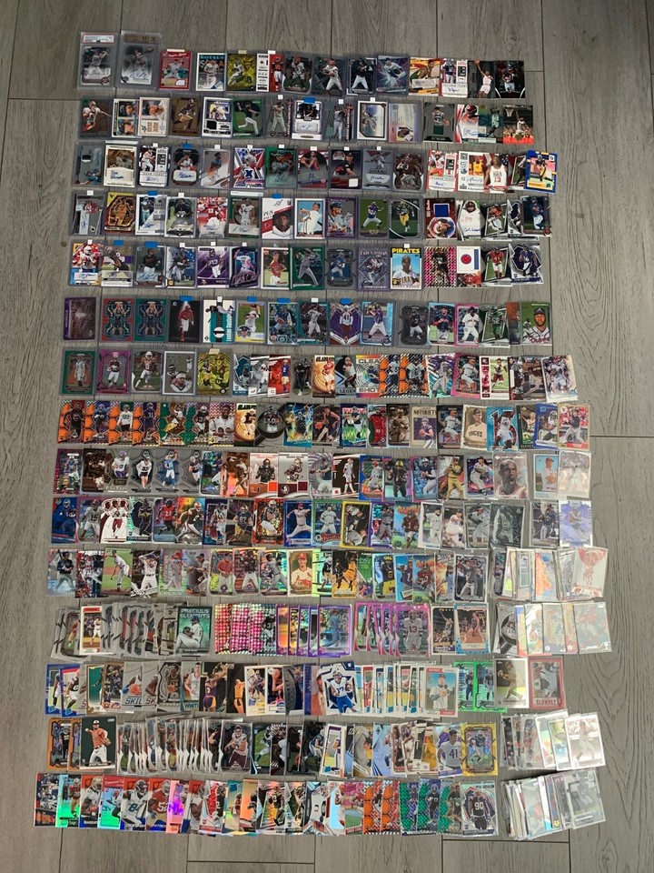HUGE Sports Card Collection Lot Auto Graded Patch SSP PSA BGS 400 ...
