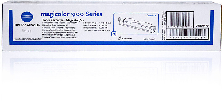 Original Konica Minolta Toner 1710490-003 Magenta for Magicolor 3100 B ...