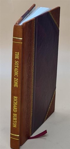 The Sotadic Zone, By Sir Richard Burton. 1934 [Leather Bound] | eBay ...