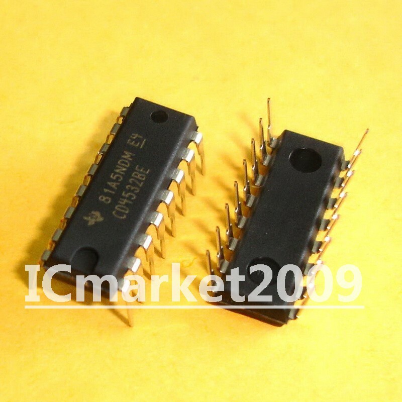 10 PCS CD4532BE DIP-16 CD4532 CMOS 8-Bit Priority Encoder 16-PDIP Chip IC | eBay