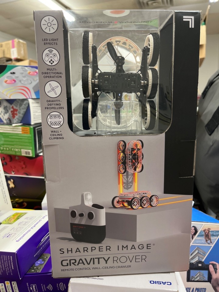 Sharper Image Remote Control Gravity Rover for Indoor Play, Ages 3+ | eBay