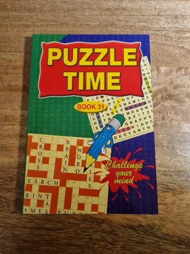 A5 Puzzle Time Word Search Wordsearch & Crosswords Book 31 . 147 ...