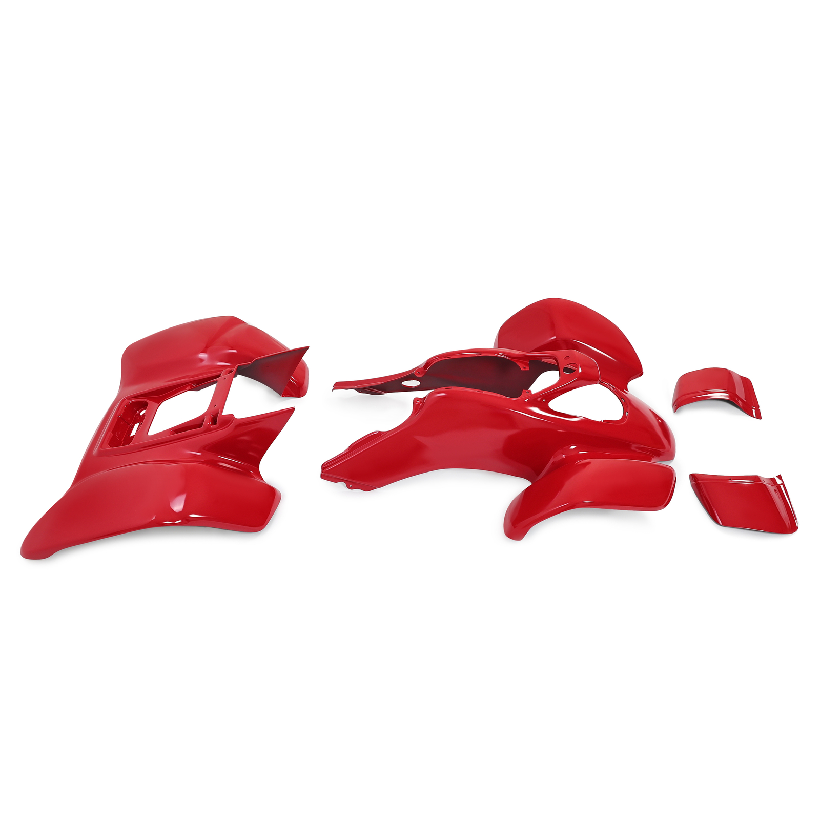 NEW FOR HONDA TRX 400EX TRX400EX 1999-2004 RED FRONT + REAR FENDER ...