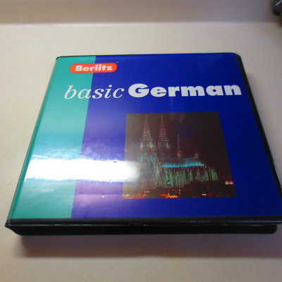 Berlitz basic German Three audio cassettes and study guide | eBay