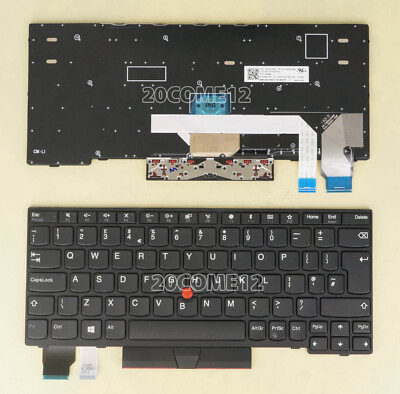 New for Lenovo Thinkpad X390 20Q0 20Q1 X395 20SC 20SD Keyboard No ...