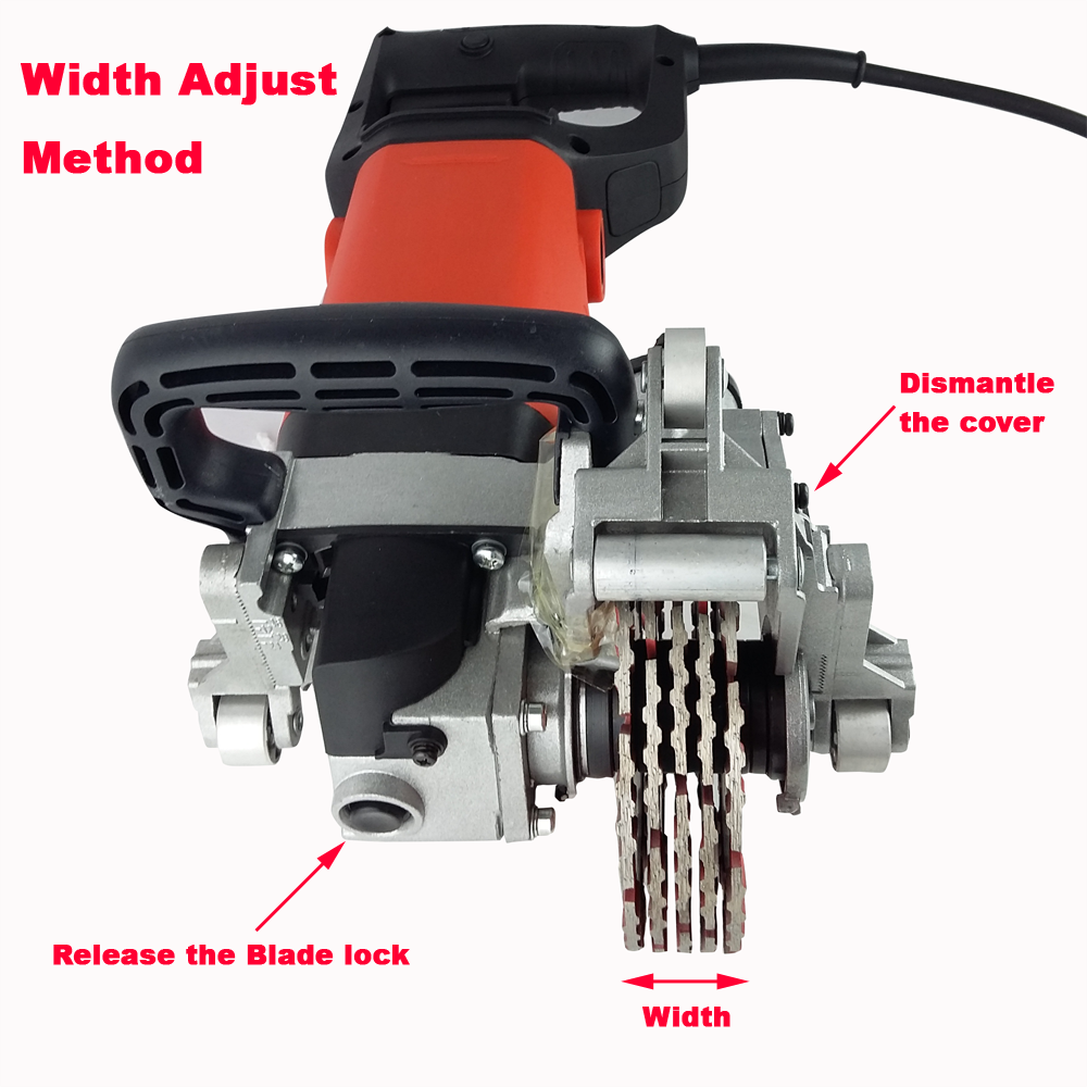 110V Wall Slotting Groove-cutting Machine Electric Concrete Slot ...