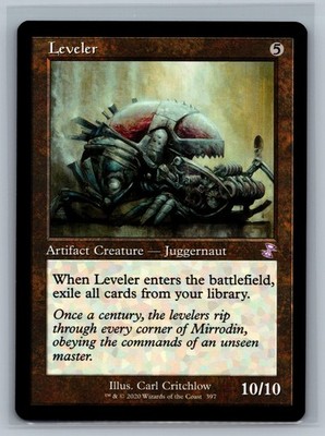 Magic MTG Time Spiral Remastered Timeshifted Leveler #397 TCG CCG | eBay