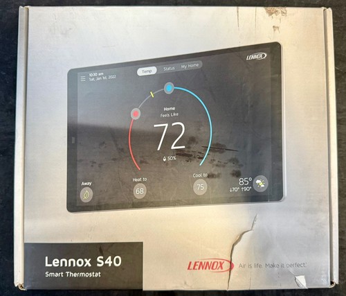 Lennox S40 Smart Thermostat (22V24) – Open Box | eBay