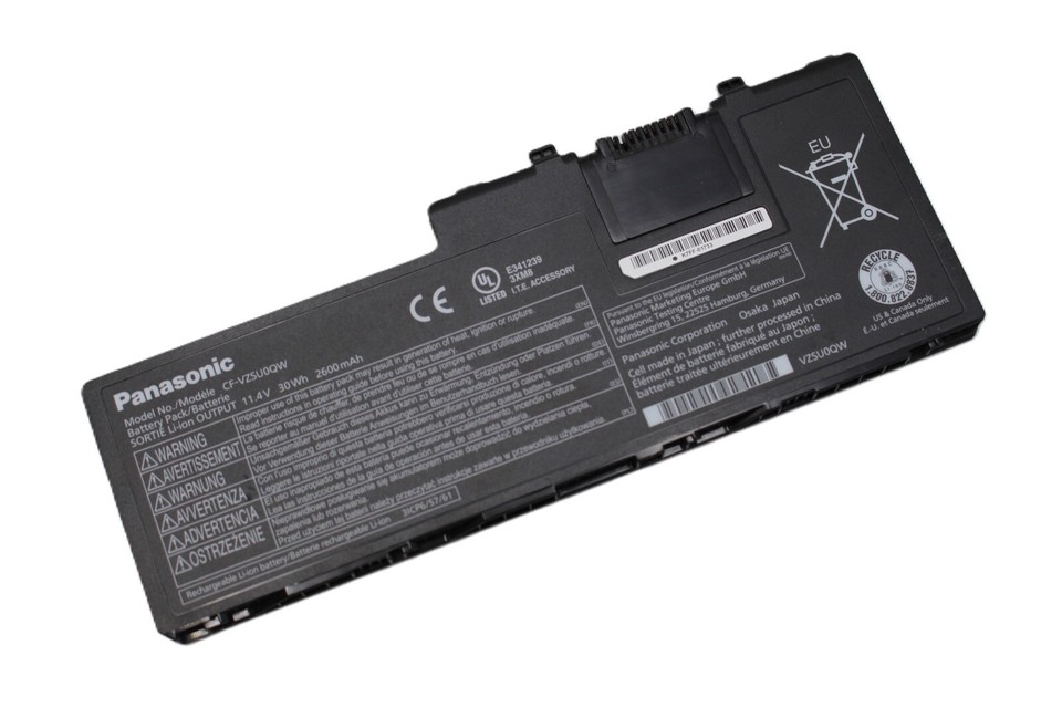 Panasonic CF-20 FZ-A2 Original Battery Pack CF-VZSU0QW 11.4V 2600mAh ...