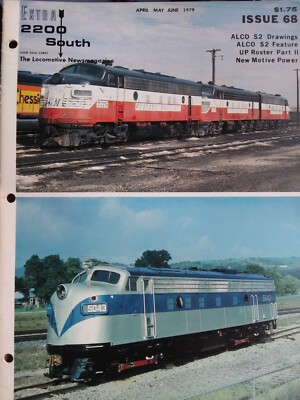 Extra 2200 South #68 April/May/June 1979 X2200 Locomotive Newsmagazine ...