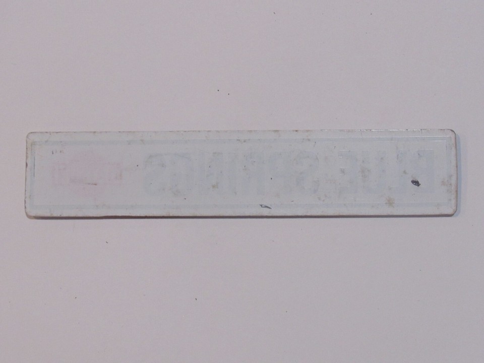 Vintage Blue Springs Datsun Missouri Plastic Dealer Badge Emblem Trunk ...