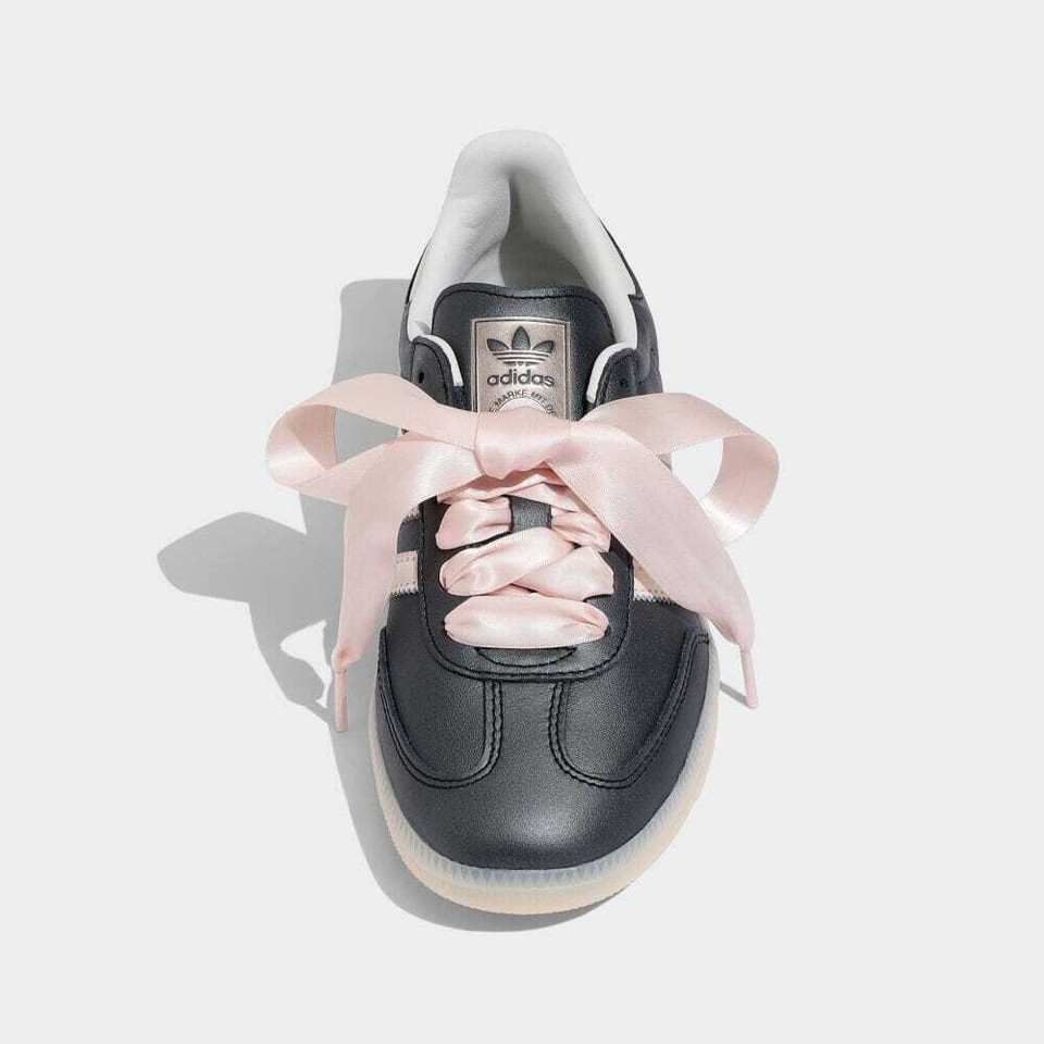 IH8047 adidas Originals Samba OG Ribbon Laces Black Pink (Women's ...