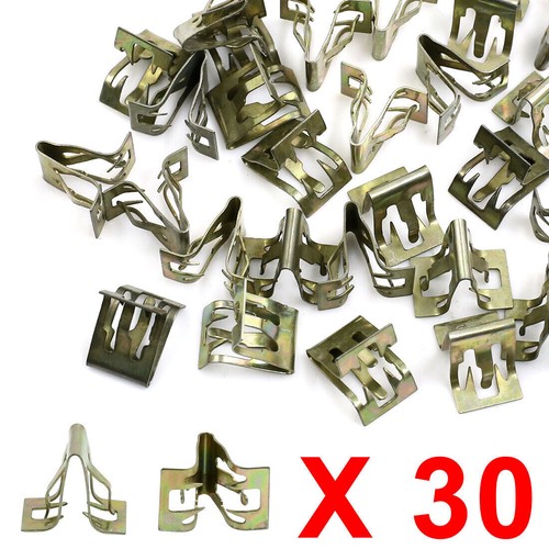 30pcs Metal Retainer Trim Fastener Rivets for Car Console Instrument | eBay