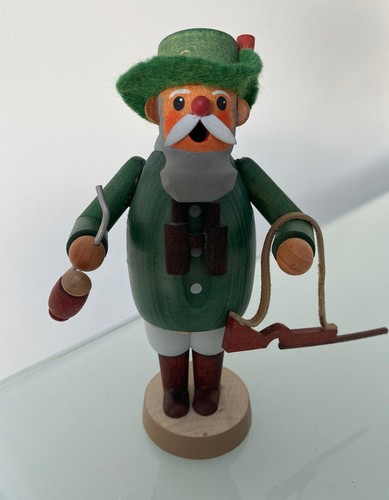 Alter Räuchermann Jäger nach Max Dittmann SELTEN! Erzgebirge 4481/20 | eBay