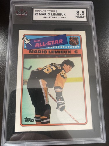 1988-89 TOPPS NHL *** Mario Lemieux: All-Star Sticker *** Card #2 | eBay