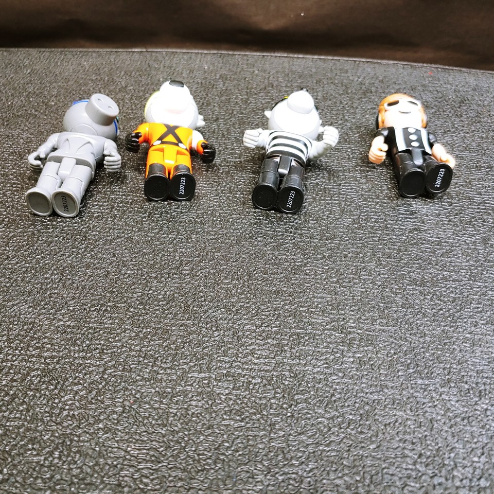 Lot of 4 Roblox Piggy Action Figures With Rash, Robby And Minitoons | eBay