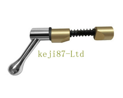 1X Milling Machine Quill Lock Bolt Handle 5/16 & Brass Sleeve Vertical ...