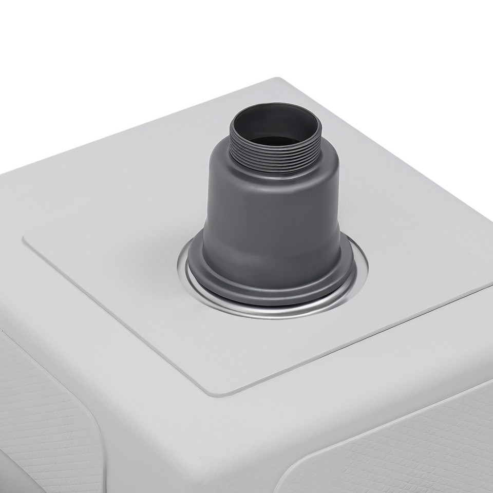 80x48cm Big Single Bowl Kitchen Sink Undermount Brushed Stainless Steel ...