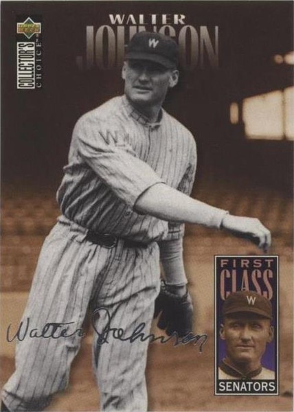 1996 Upper Deck Collector's Choice - Silver Signature #502 Walter ...