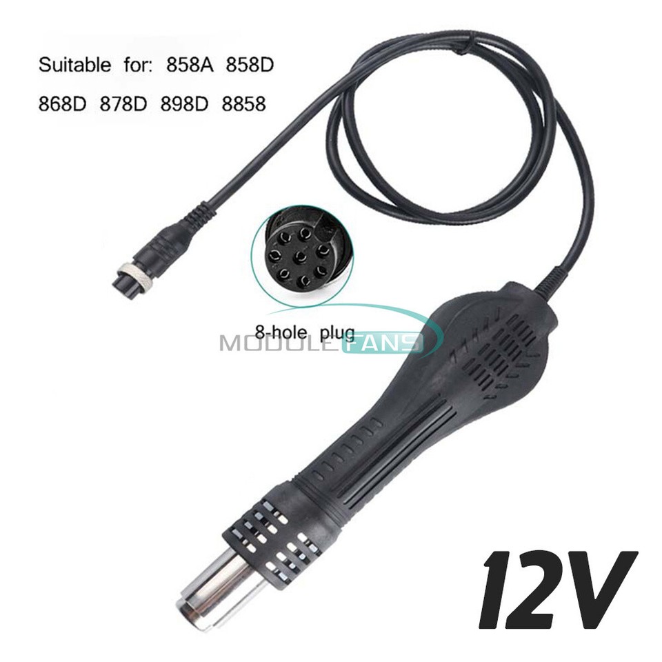 Hot Air Gun Handle Soldering Heat Gun Handle For 858d 8586 8858 852 878 ...