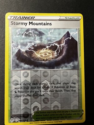 Stormy Mountains - 161/203 Evolving Skies - Reverse Holi Uncommon ...