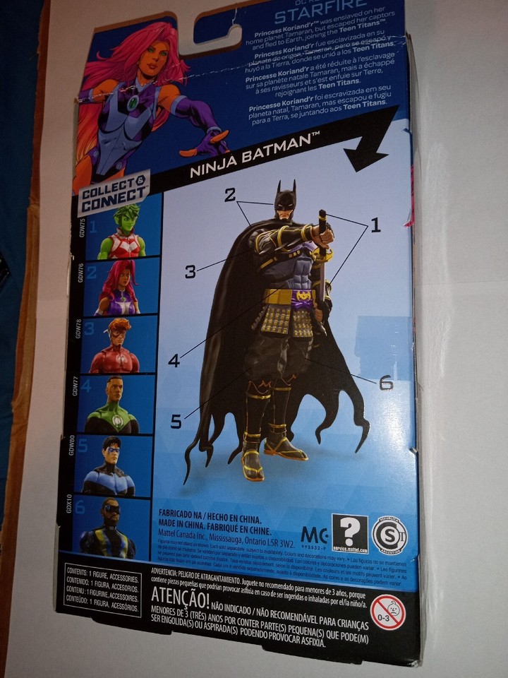 DC Multiverse Mattel Starfire Figure New!! | eBay