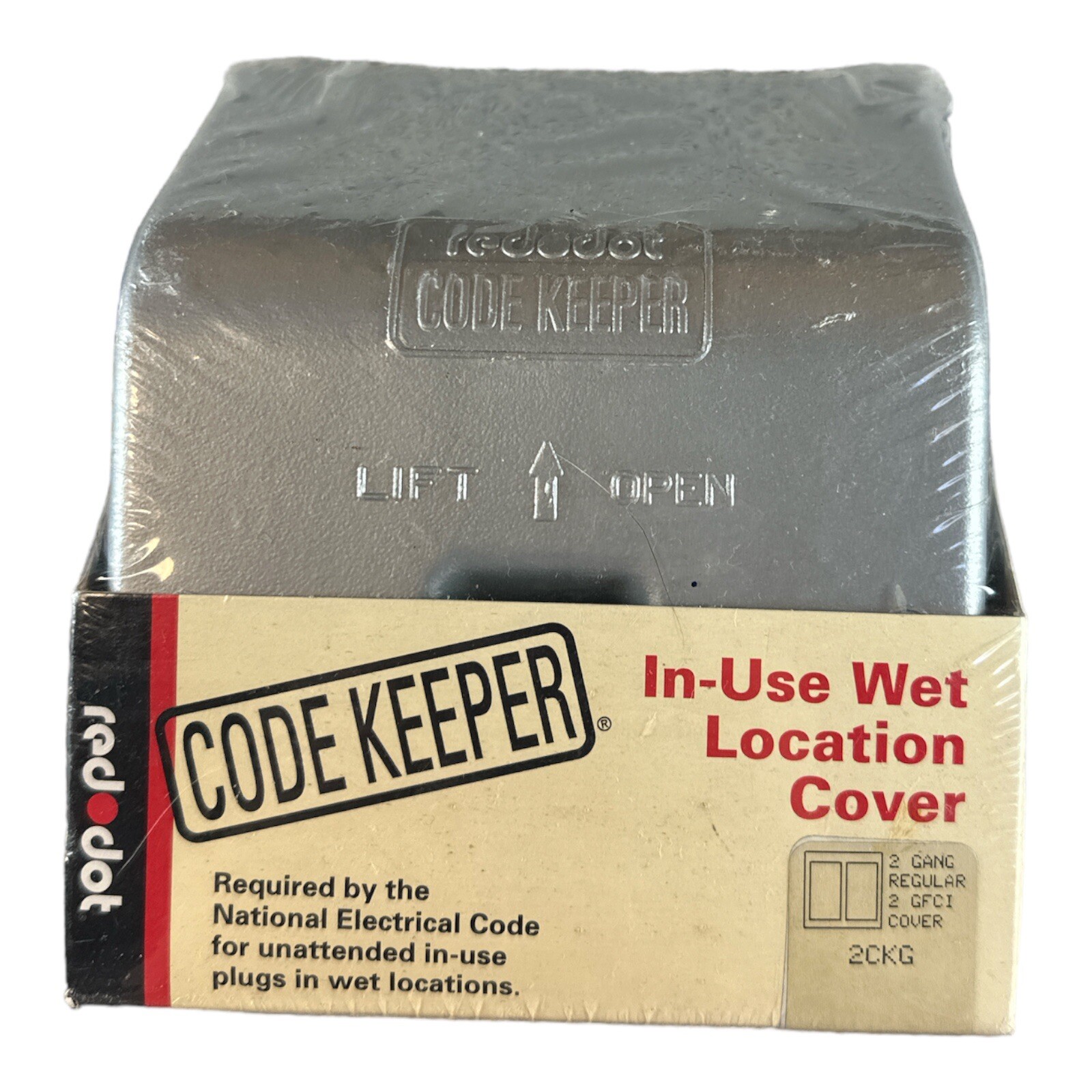 Red Dot Code Keeper Metal Weatherproof Cover 2ckg for sale online | eBay