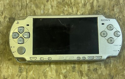 Sony PSP-2001 Hand Held silver Console Only (NO BATTERY, No charger ...