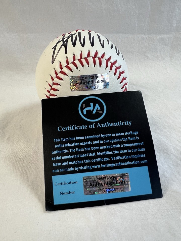 Donald Trump 45th President Signed Autographed MLB Baseball & Case with ...
