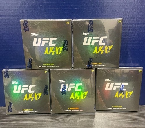2024 Topps UFC NYC Box (5) Five Sealed Boxes 1 Q0003 | eBay