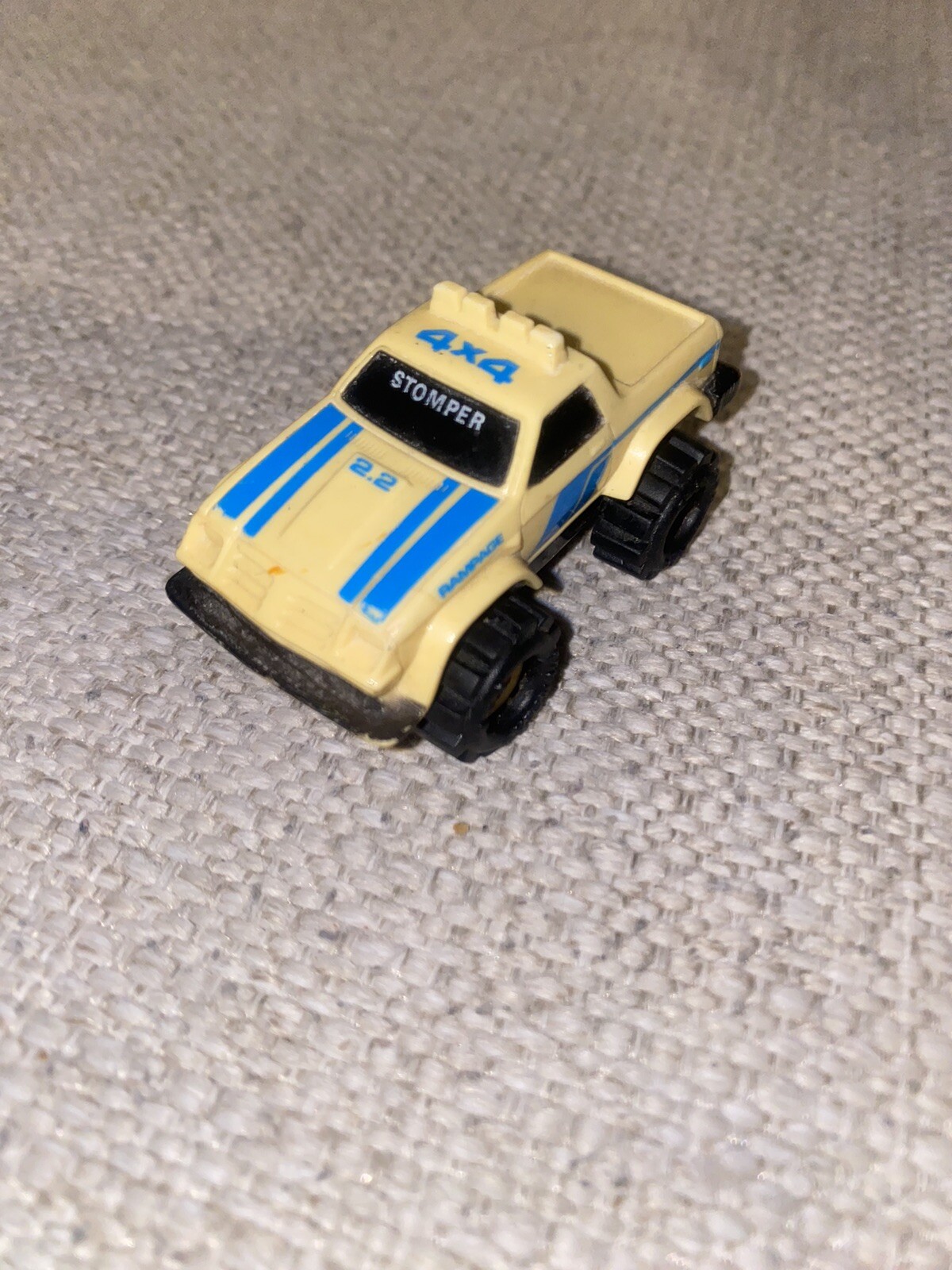 Vintage Schaper Stomper Rampage 4x4 White Pickup Truck | eBay