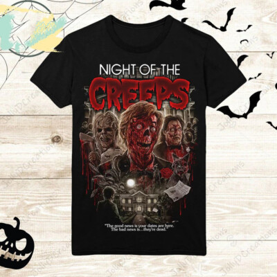 Night of the Creeps Unisex Shirt, Night of the Creeps Movie Poster ...