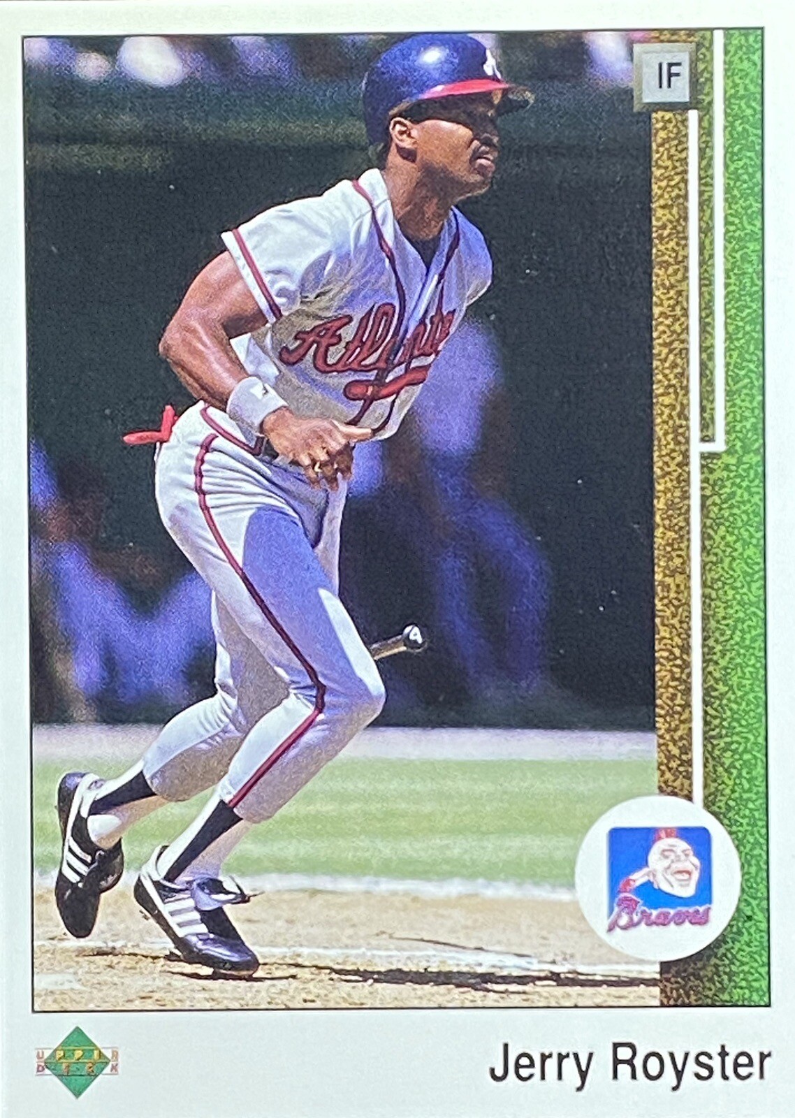 1989 Upper Deck #433 Jerry Royster Atlanta Braves Baseball Card | eBay
