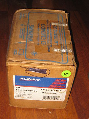 AC DELCO AC COMPRESSOR AC DELCO PART#15-21161 GM PART# 89032791 | eBay