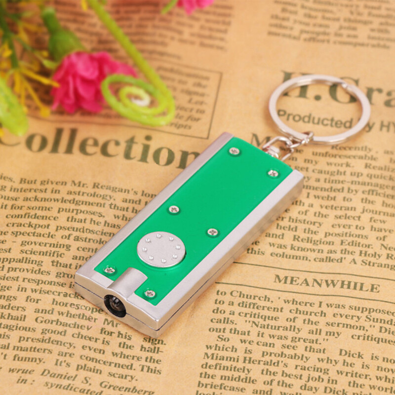 LED Keyring Torch Ultrabright Mini Pocket Keychain Flashlight Key Fob ...