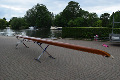 Stampfli wooden sculling boat for sale | eBay UK
