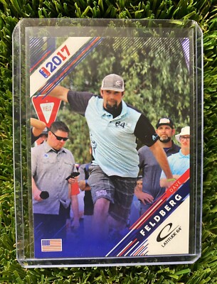 ⭐️2017⭐️ Disc Golf Pro Tour DGPT Dave Feldberg Trading Card Team ...